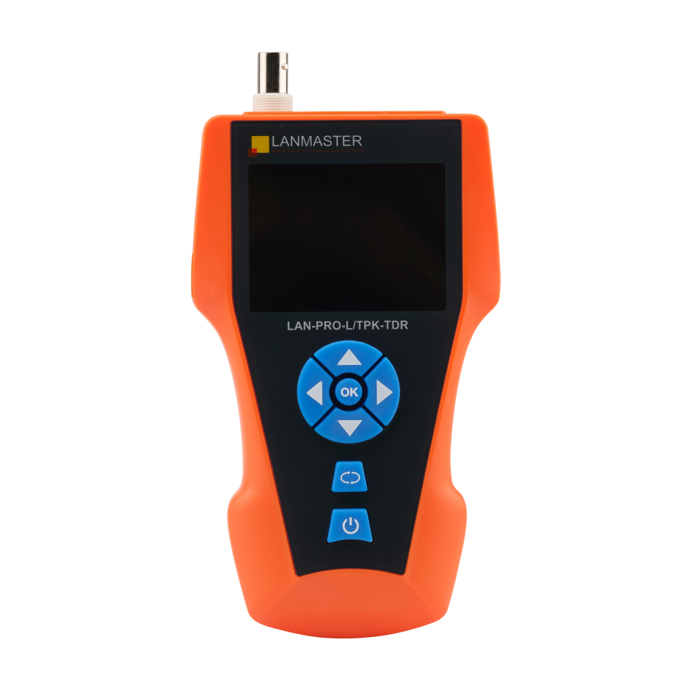 Cable tester with length measurement, cable tracer, and POE detection ...