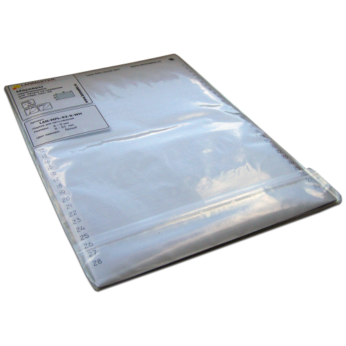 Self-adhesive patch panel labels for laser printers