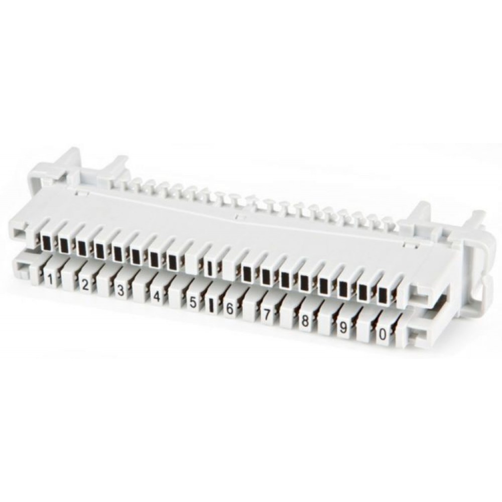 LSA PROFIL disconnection module, Eco, 10 pairs, for back mount frame ...