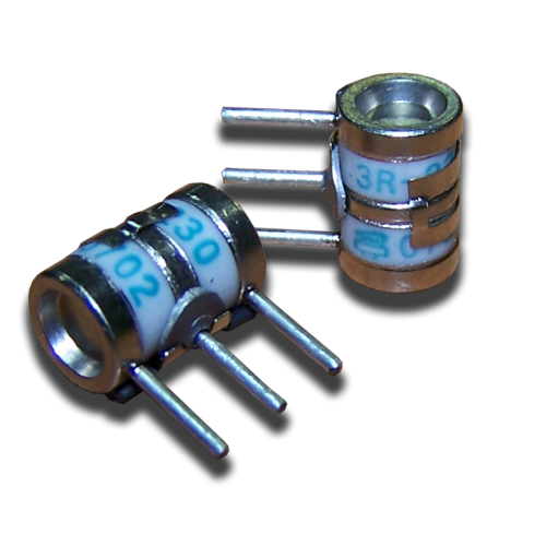 3-pole gas discharge tube, 230V, 10A/10kA, with thermal protection