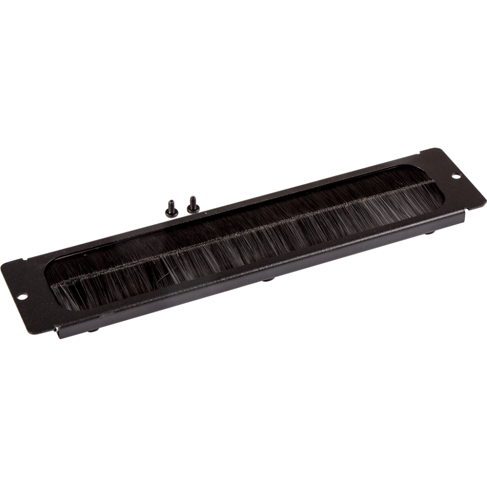 Brush cable entry for the roof and floor panels of the LANMASTER DC cabinet