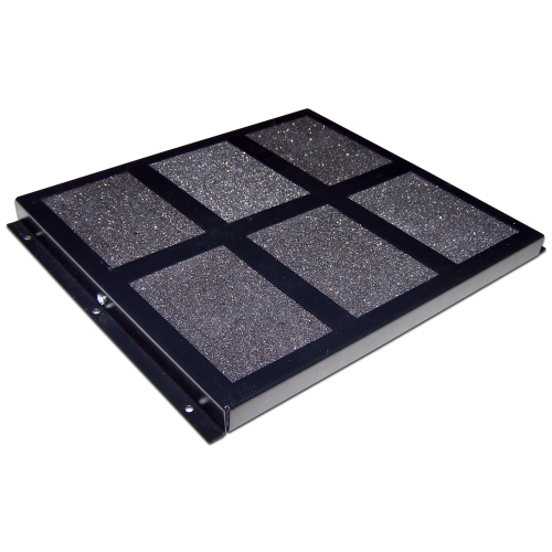 Dust filter for bottom panel of “Business” cabinets
