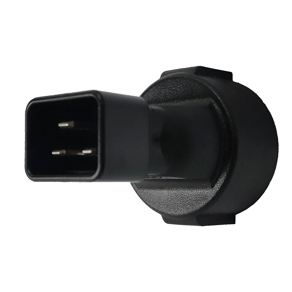 Schuko socket – C20 inlet adapter, 220V, 16A, black